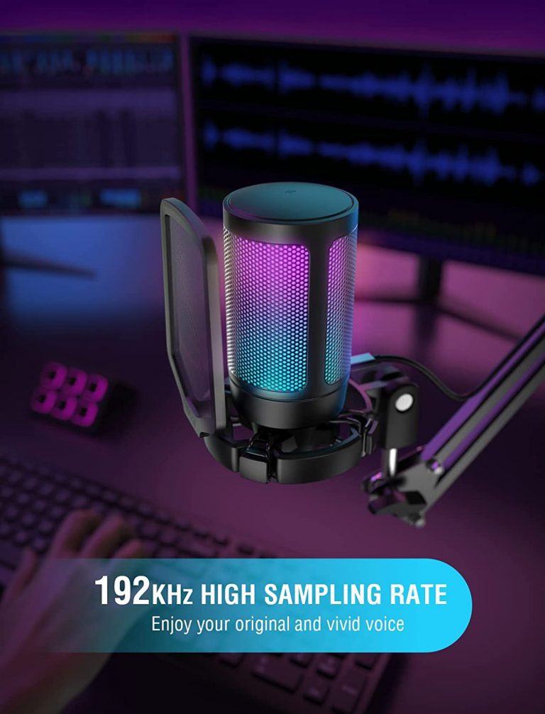 FIFINE A6V Ampligame RGB USB Microphone – My Tech Shoppe